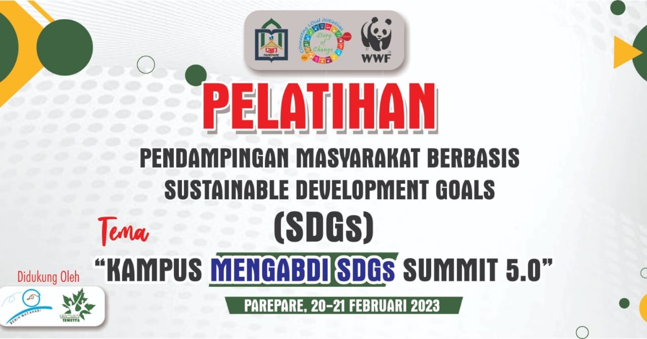 Sukses Fasilitasi Strategi Pengabdian Berbasis SDGs | SDGs IAIN Parepare